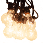 Vintage Edison Filament Outdoor Patio String Lights 100, 50, and 25 ...