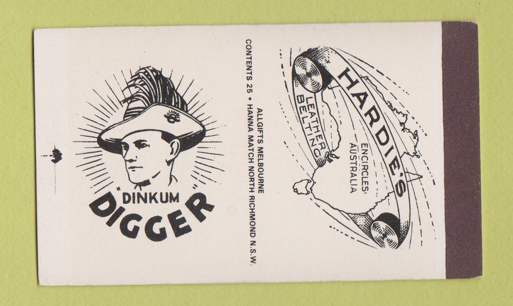 Matchbox - Dinkum Digger Hardie's Australia | eBay