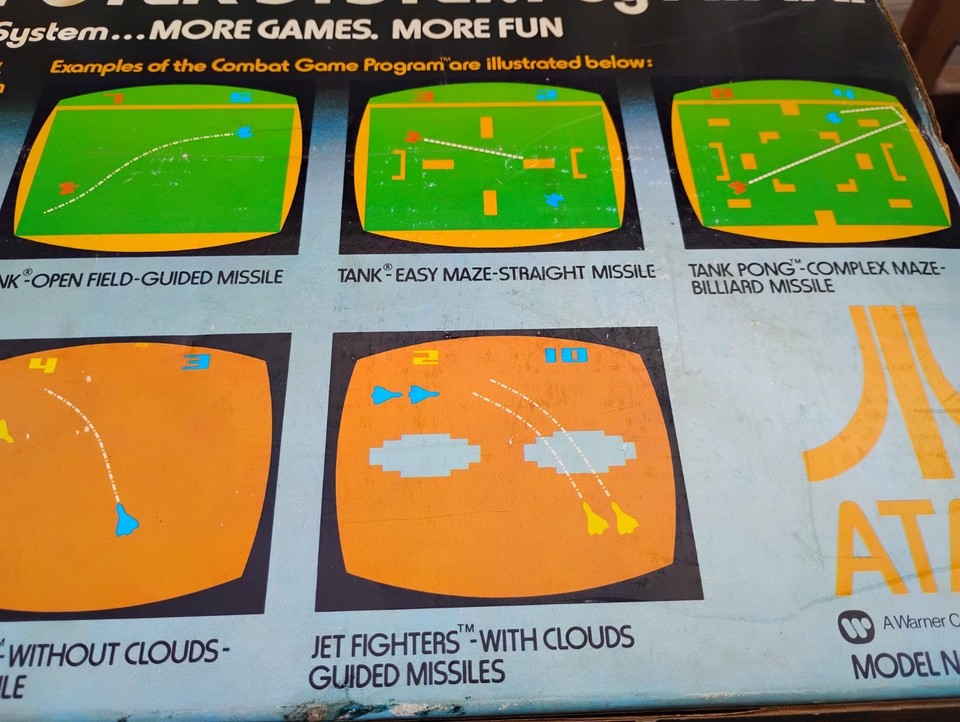 Factory Sealed 1978 Atari Video Computer System CX-2600 "Heavy Sixer ...