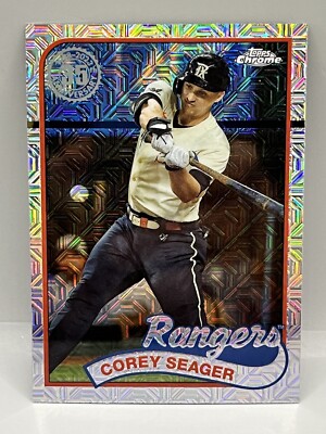 2024 Topps Series 1 #T89C-9 Corey Seager Silver Pack Mojo Rangers | eBay