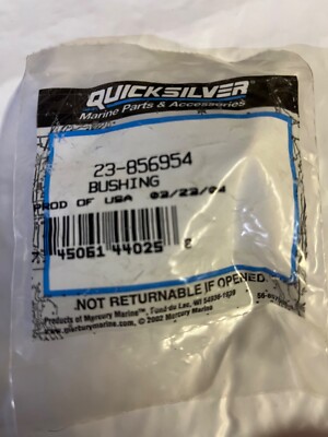 Mercury Quicksilver 23-856954 Bushing NEW OEM | eBay