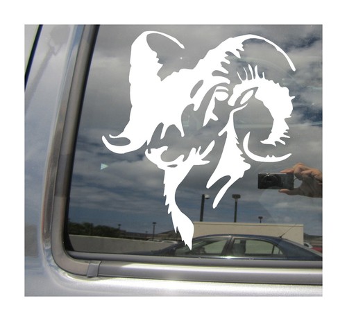 Bighorn Sheep - Horn Ram Hunting - Auto Window Quality Vinyl Decal ...