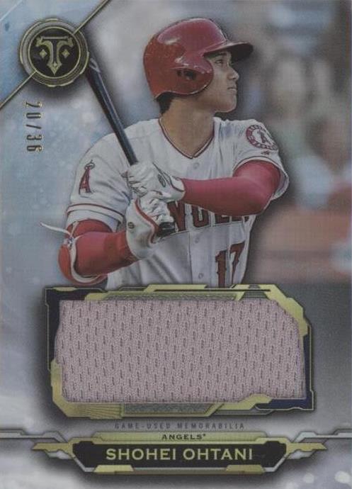 2019 Topps Triple Threads - Single Jumbo Relics Shohei Ohtani #SJR-SO ...