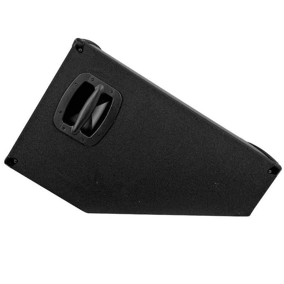 Powered 2-Way 15" Floor / Stage Monitor Wedge Style with Titanium Horn ...