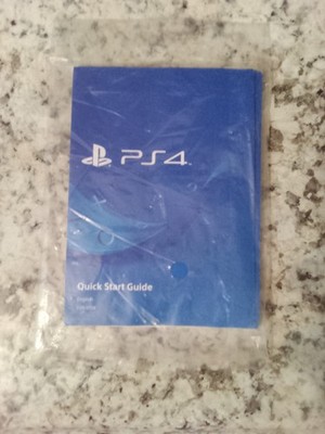 Sony playstation PS4 Quick Start Guide | eBay