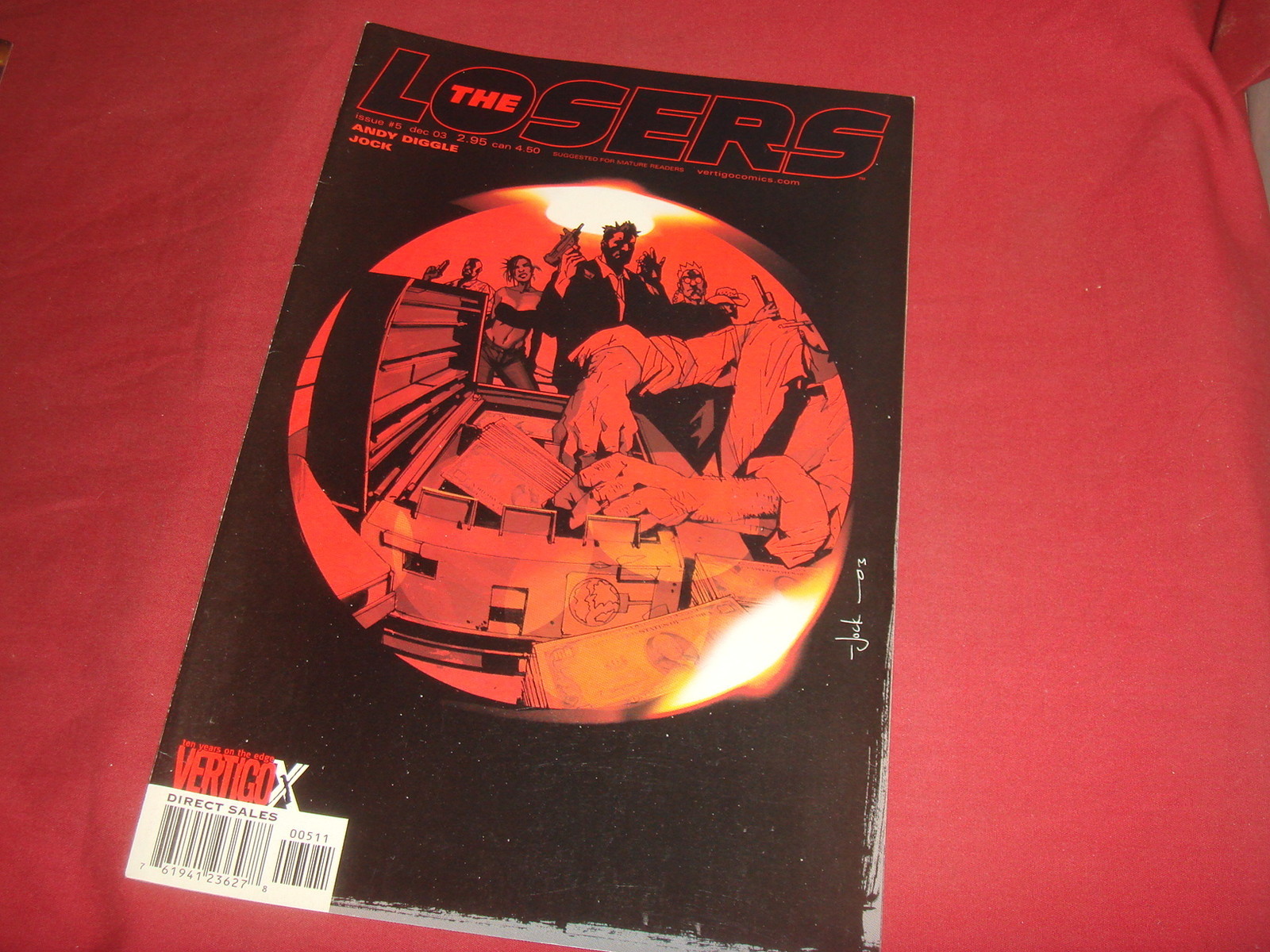THE LOSERS #5 Andy Diggle, Jock - DC Vertigo Comics 2003 VF/NM | eBay