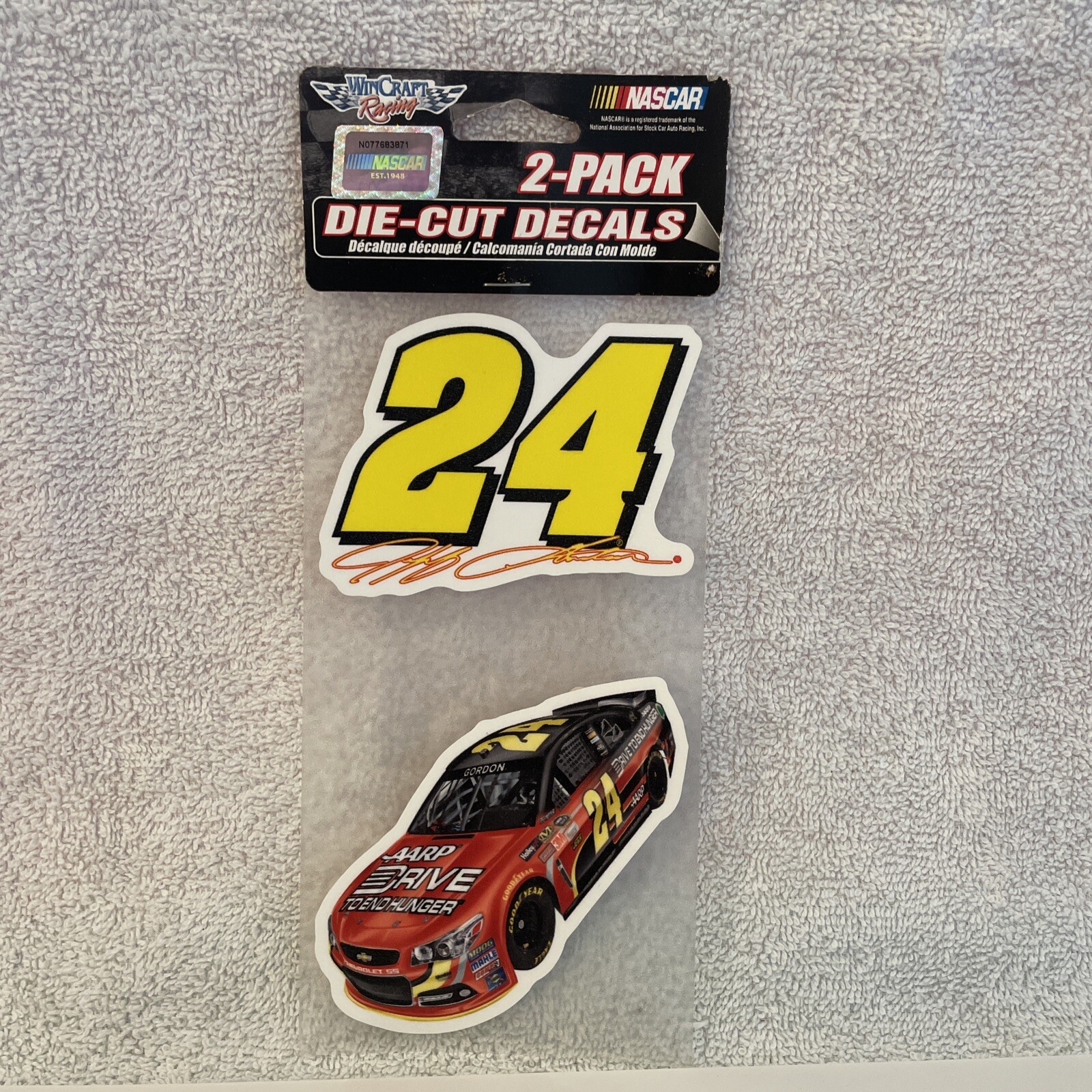 Jeff Gordon #24 AARP 2-Pack Decals 4x8 #17 | eBay
