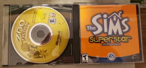 Zoo Tycoon & SIMS Lot Superstar Snap City Deluxe Societies Destinations ...