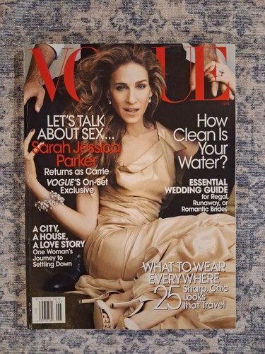 VOGUE Magazine June 2008 Sarah Jessica Parker Annie Leibovitz | eBay