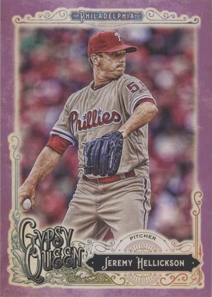 2017 Topps Gypsy Queen - Purple #207 Jeremy Hellickson /250 for sale ...