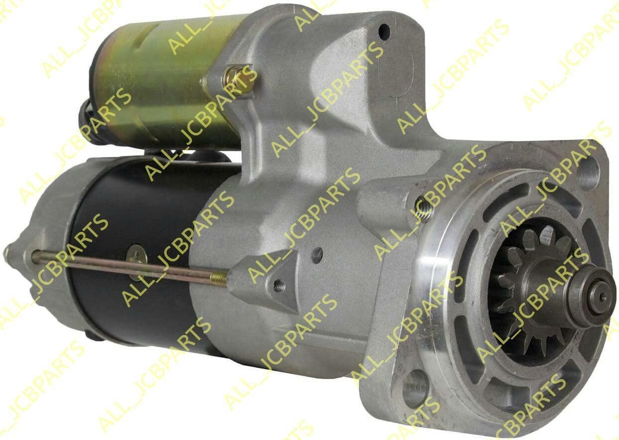 EXCAVATOR JCB STARTER MOTOR FITS JS200 JS220 ISUZU 4HK1 ENGINE 8-98070 ...