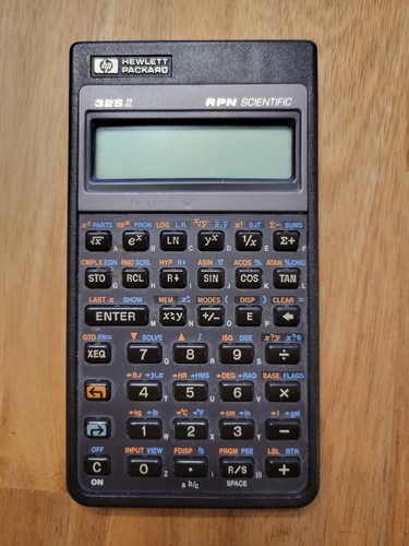 Vintage HP 32S RPN Scientific Calculator Hewlett Packard needs battery ...