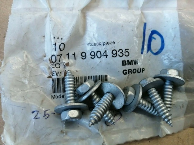 BMW 07119904935 Genuine OEM Factory Original Outer Support Screw for ...