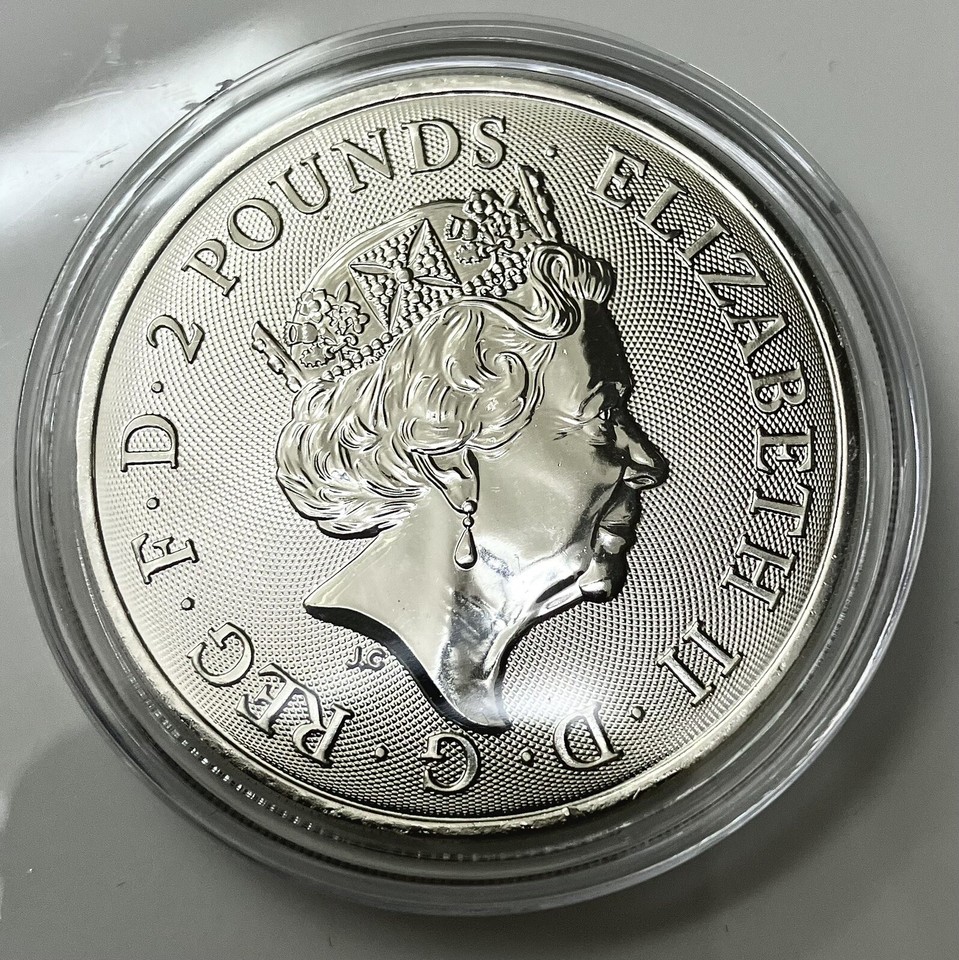 2022 Great Britain Myths and Legends - Maid Marian 1 oz Silver Coin In ...