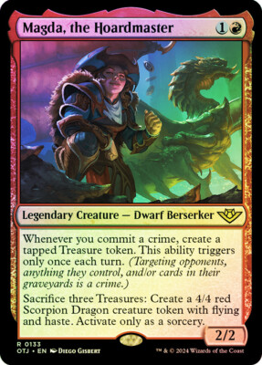 MTG FOIL Magda, the Hoardmaster - Outlaws of Thunder Junction #133 | eBay