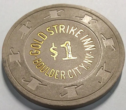 Gold Strike Inn $1 Casino Chip- “Boulder City” | eBay