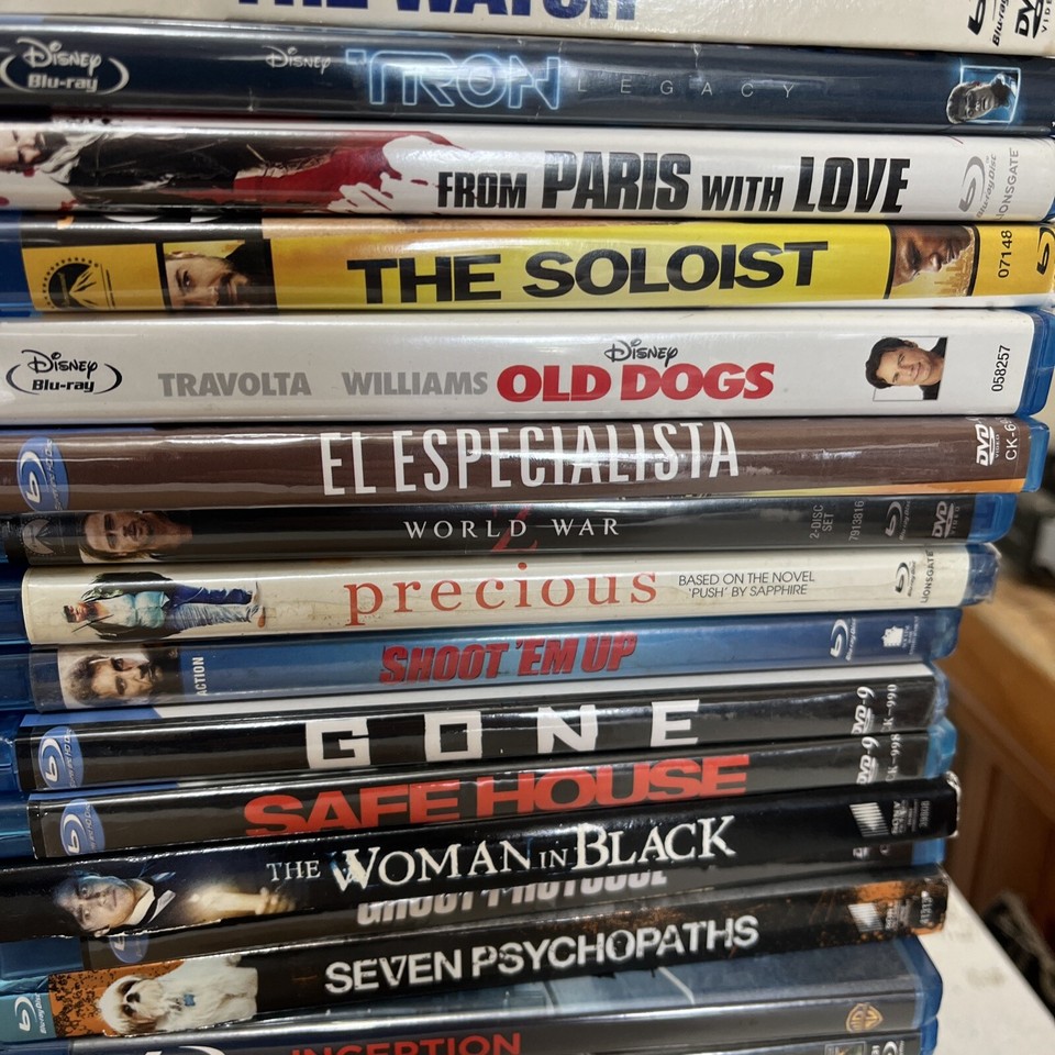 Lot of 57 vintage BLU RAY collection Of Classic dvds! Plus Blu Ray ...