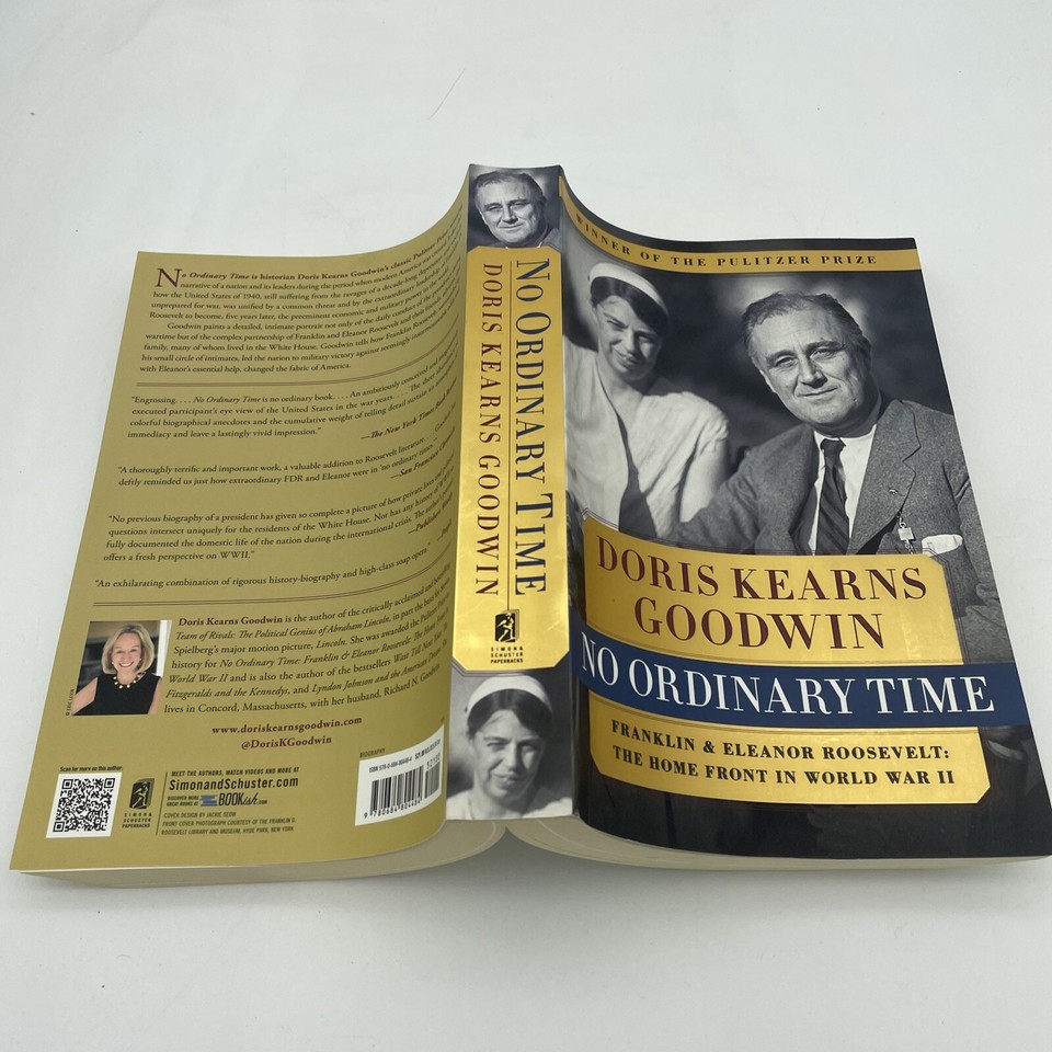 No Ordinary Time : Franklin and Eleanor Roosevelt: the Home Front in ...