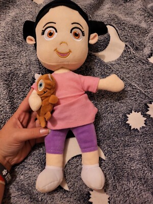 Disney Pixar Monsters Inc Plush Little Kid Boo Holding Monster Plush (C ...
