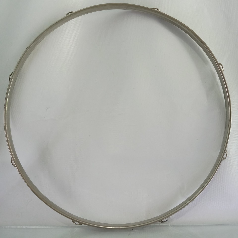 Ludwig 16"BRASS Floor Tom Drum Batter Rim/Hoop 8Lug Triple-Flange ...