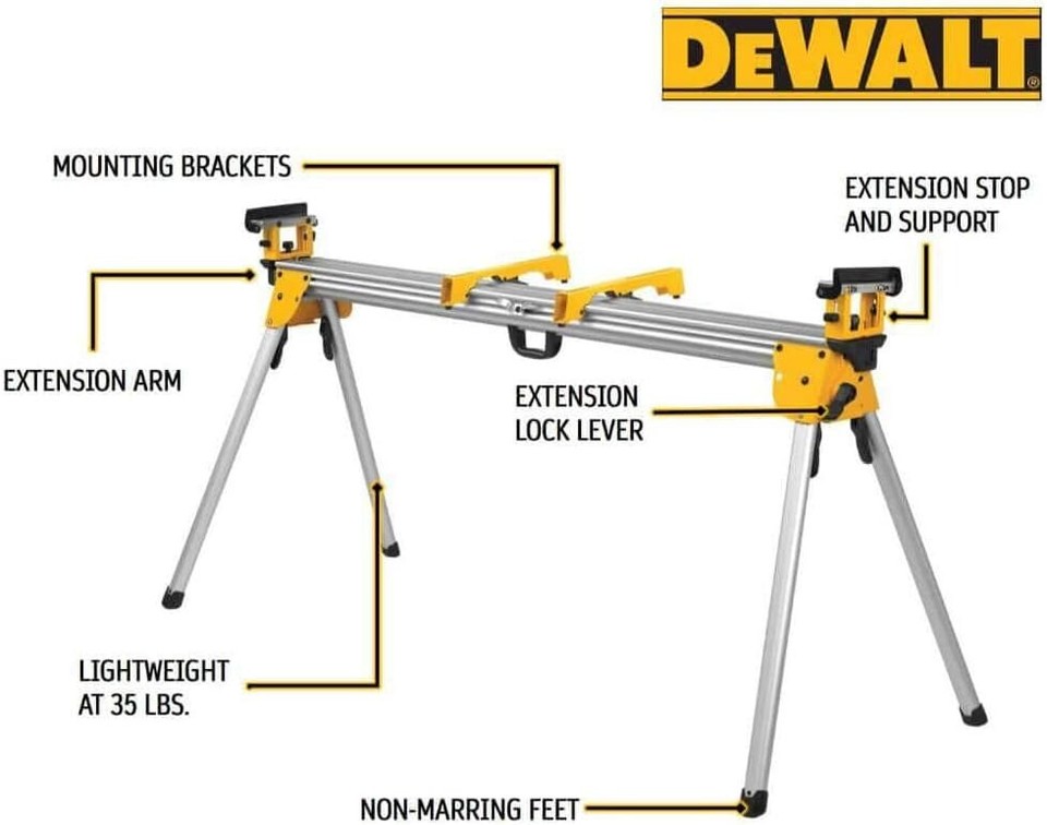 DEWALT Miter Saw Stand, Heavy Duty (DWX723) | eBay
