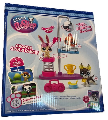 Littlest Pet Shop LPS Disco Nights Play Pack G7 Wave 3 Great Dane New ...
