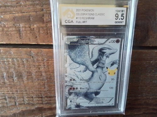 Pokemon Cards promo sr ar reshiram gx vmax secret 113 114 ex graded art ...