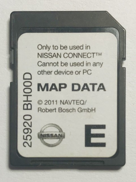 Nissan map data - clockultra