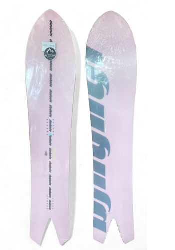 BANANA SWALLOWTAIL DIRECTIONAL POWDER SNOWBOARD 156CM (LIGHT PINK) | eBay
