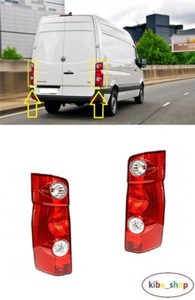 VOLKSWAGEN CRAFTER 2005 - 2017 2X NEW REAR TAIL LIGHT LAMPS LEFT ...