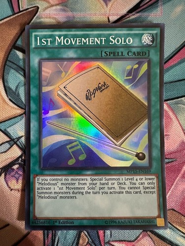 ( 1st MOVEMENT SOLO ) Super Rare - MP15-EN169 - 1st NM - Yu-Gi-Oh 2015 ...