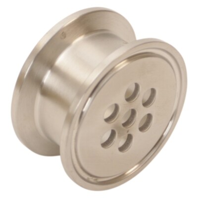 Perf Screen Gasket Spool | Tri Clamp 1.5 inch x 1 w/ 6.5mm holes (2 ...