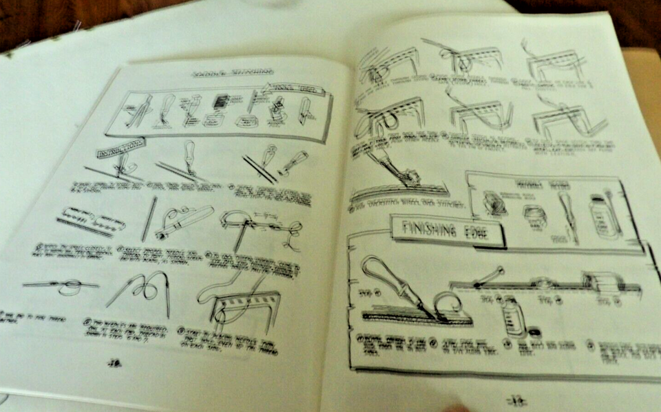 New Revised 34th Edition....How to Lace Leather Work R. W. Thompson ...