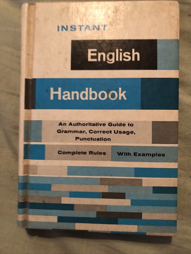 Instant English Handbook - Hardcover By Madeline Semmelmeyer And ...