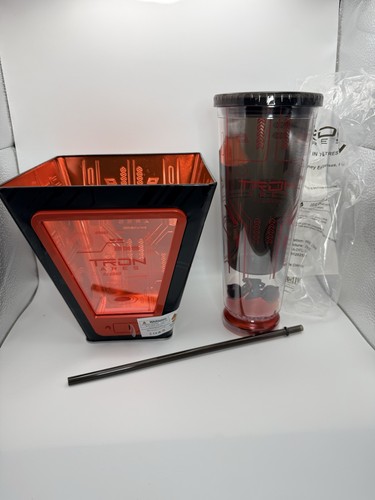 Disney Tron Ares Led Light Up Popcorn Bucket/Cup Combo -movie 2025 New ...