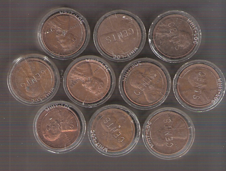 10 ROLLS MIXED DATES & MINTS WHEAT PENNIES 1909-1958 WITH STEEL 2025 ...