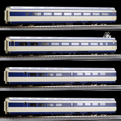 HO Scale Zoukeimura 0 Series Shinkansen/Bullet Train Hikari 4 Cars Set ...