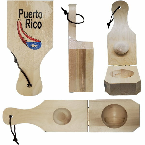 Puerto Rico Wood Tostonera W/ Guiro Design Tostone Relleno * Cup by ...
