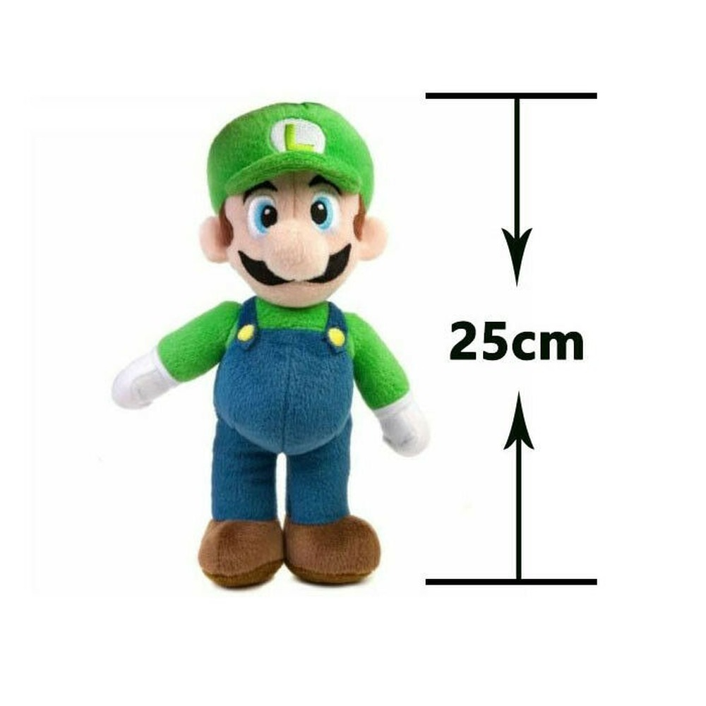 Super Mario Bros Plush Doll Mario Luigi Soft Toy Stuffed Animal Teddy ...
