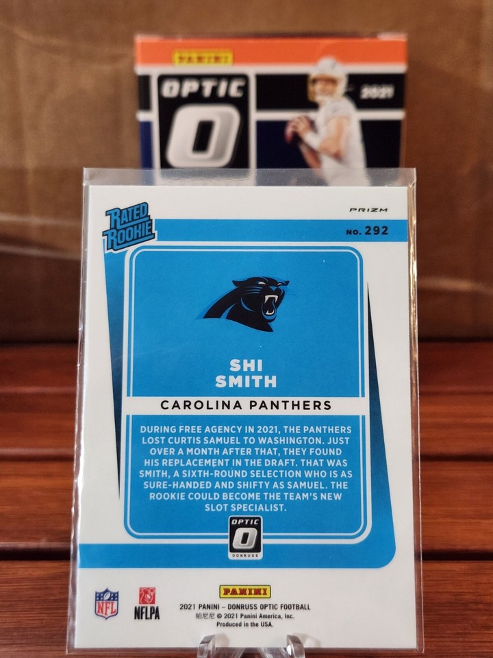 2021 Panini Donruss Optic Shi Smith - SP Purple Shock Rated Rookie RC ...