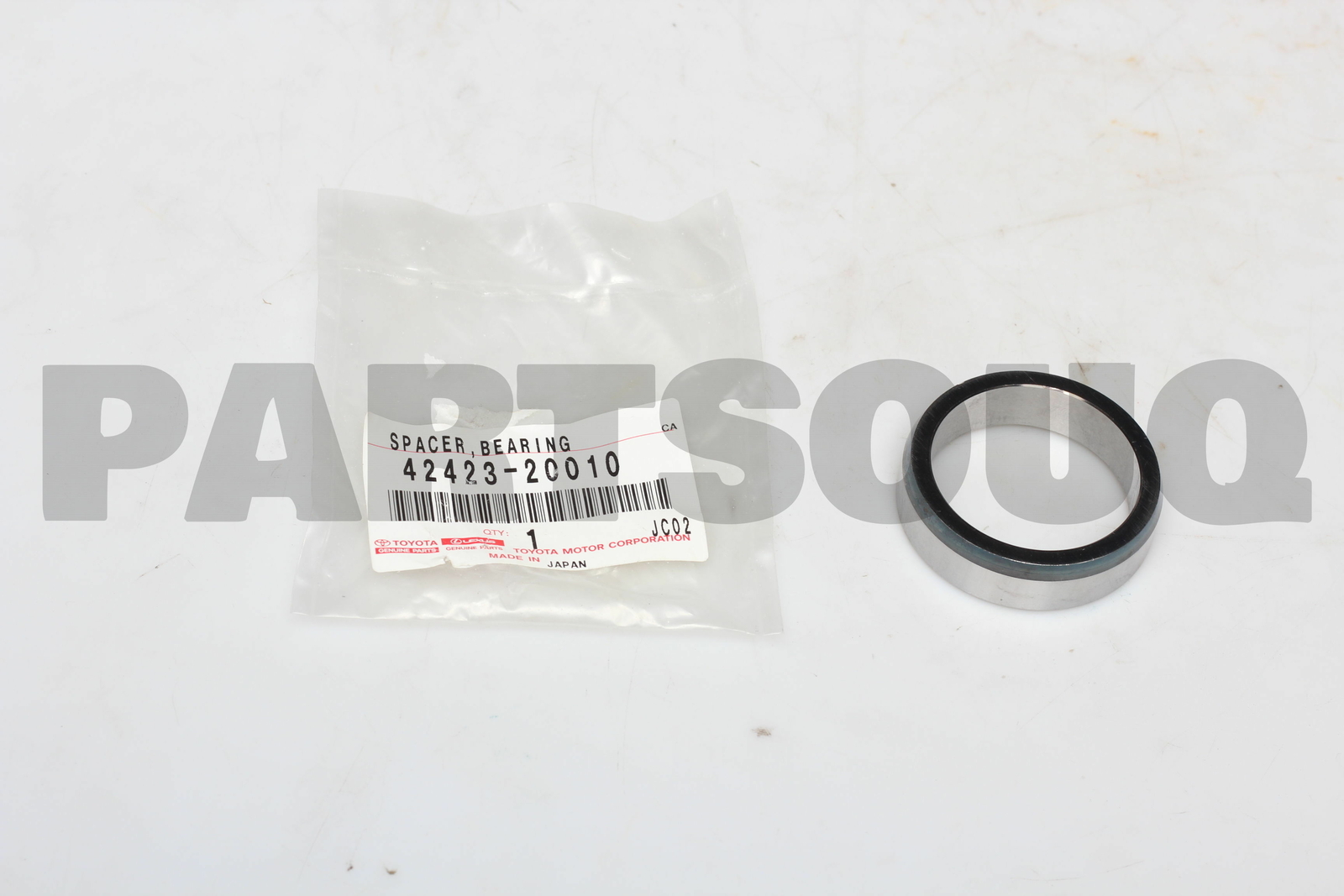 4242320010 Genuine Toyota RETAINER, REAR AXLE BEARING, INNER, RH/LH ...