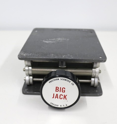 Precision Scientific Co. Big Jack, 7" x 6" Platform Scissor Lift Lab ...
