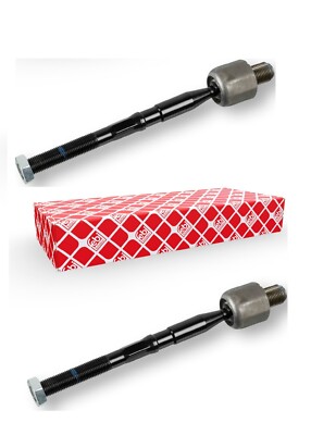 2 x FEBI Inner Track Tie Rod End fits BMW 3 SERIES E90 E91 E92 E93 2005 ...
