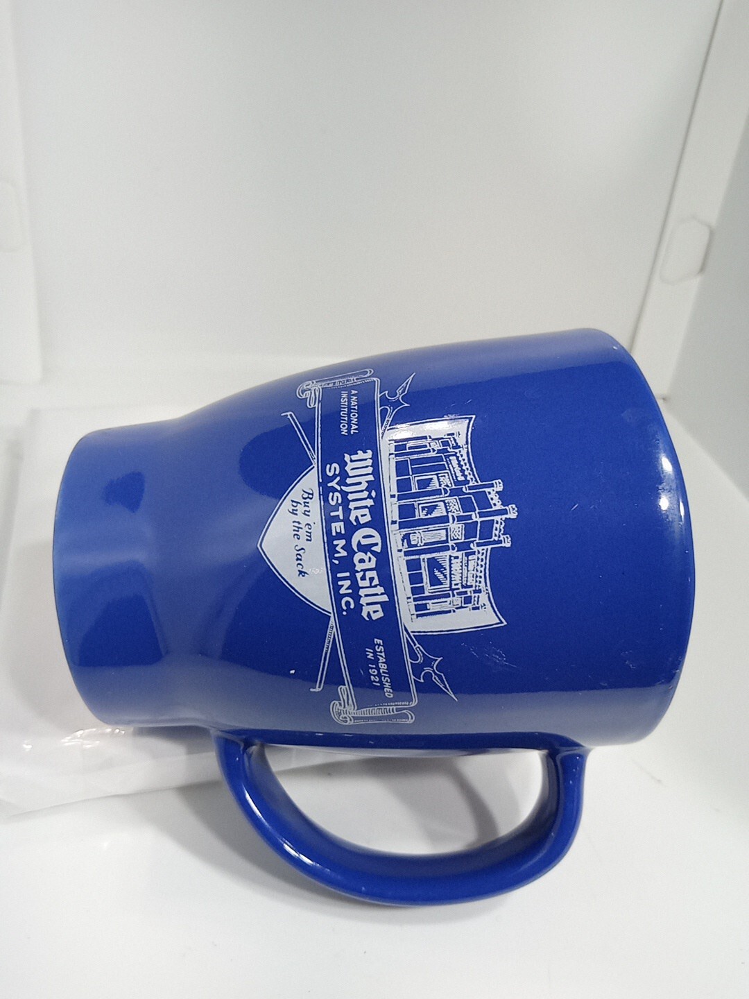 WHITE CASTLE COFFEE MUG. WHITE CASTLE MUG. WHITE CASTLE COFFEE DECO MUG ...