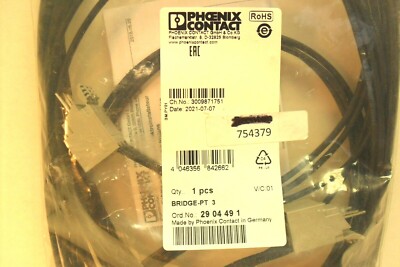PHOENIX CONTACT BRIDGE-PT 3 - 29 04 49 1 NIB | eBay