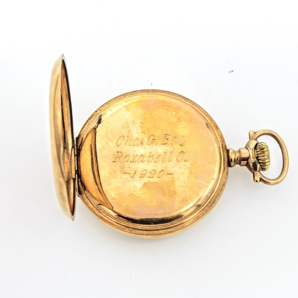 1920 Illinois 21j 18s Railroad Grade 50mm Model 9 Men's Pocket Watch # ...