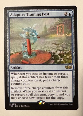 x1 Adaptive Training Post R MTG Commander: Tarkir: Dragonstorm M/NM ...