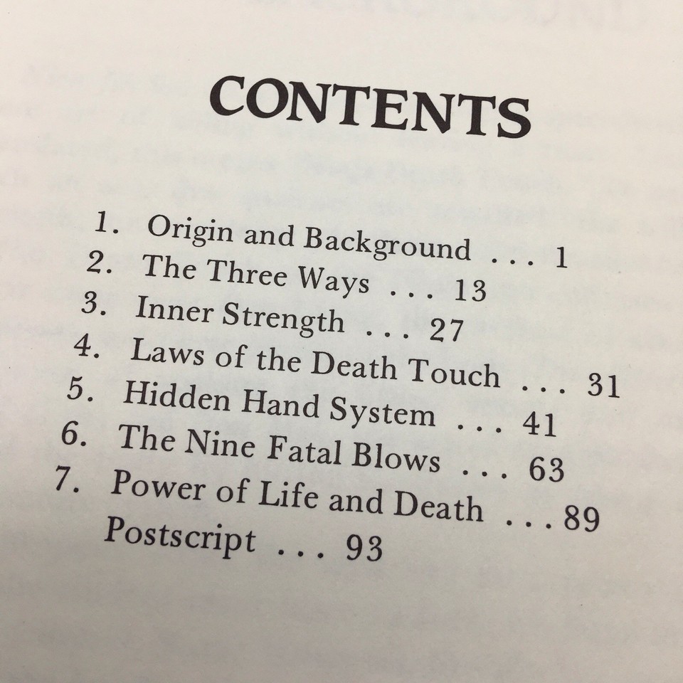 Ninja Death Touch by Ashida Kim - 1st Edition 1983 Paperback | eBay UK