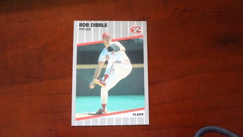 1989 FLEER # 160 ROB DIBBLE BASEBALL CARD | eBay