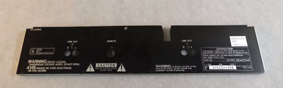 DENON DN-2000F CD Player BACK PANEL | eBay